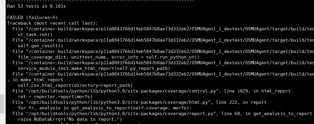 Coverage Report Raise Nodataerror No Data To Report · Issue 1437 · Nedbat Coveragepy · Github