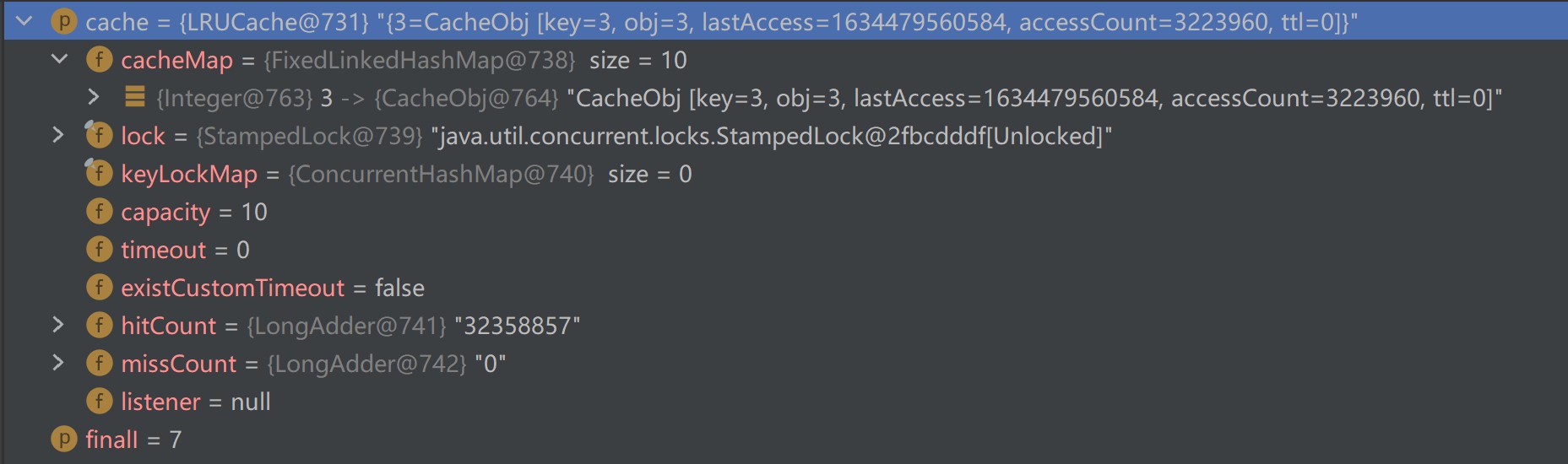LRUCache 读取是线程安全的吗？ · Issue #1895 · dromara/hutool · GitHub