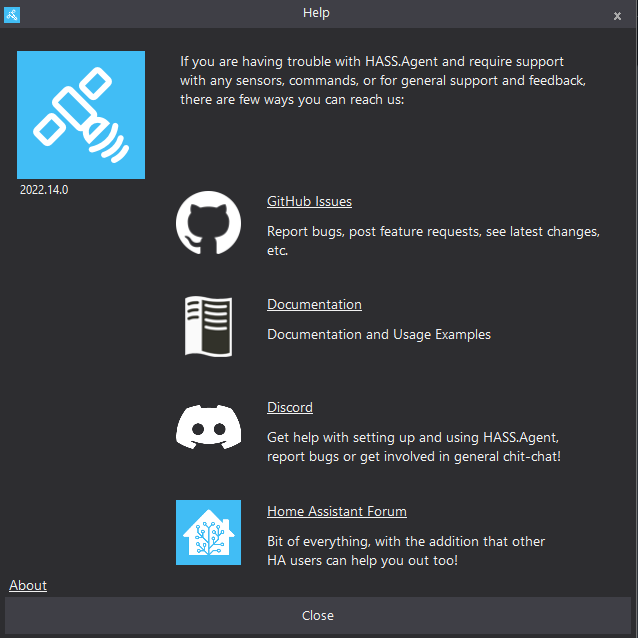 Bug: Home Assistant won't detect HASS Agent devices: `FirstChanceException` and ...