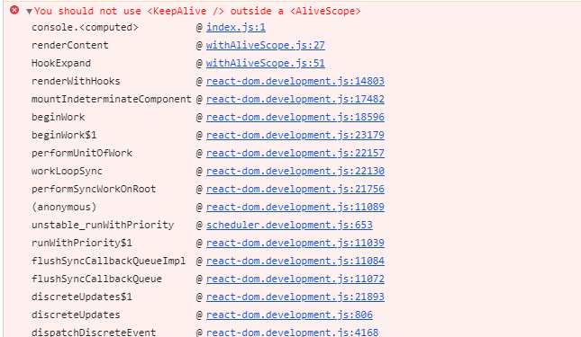You should not use outside a · Issue #59 · CJY0208/react-activation · GitHub