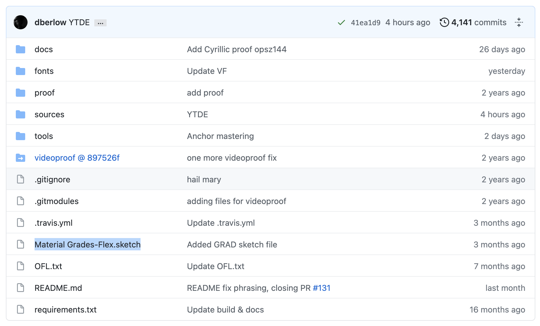 Clean up repo layout · Issue #140 · googlefonts/roboto-flex · GitHub