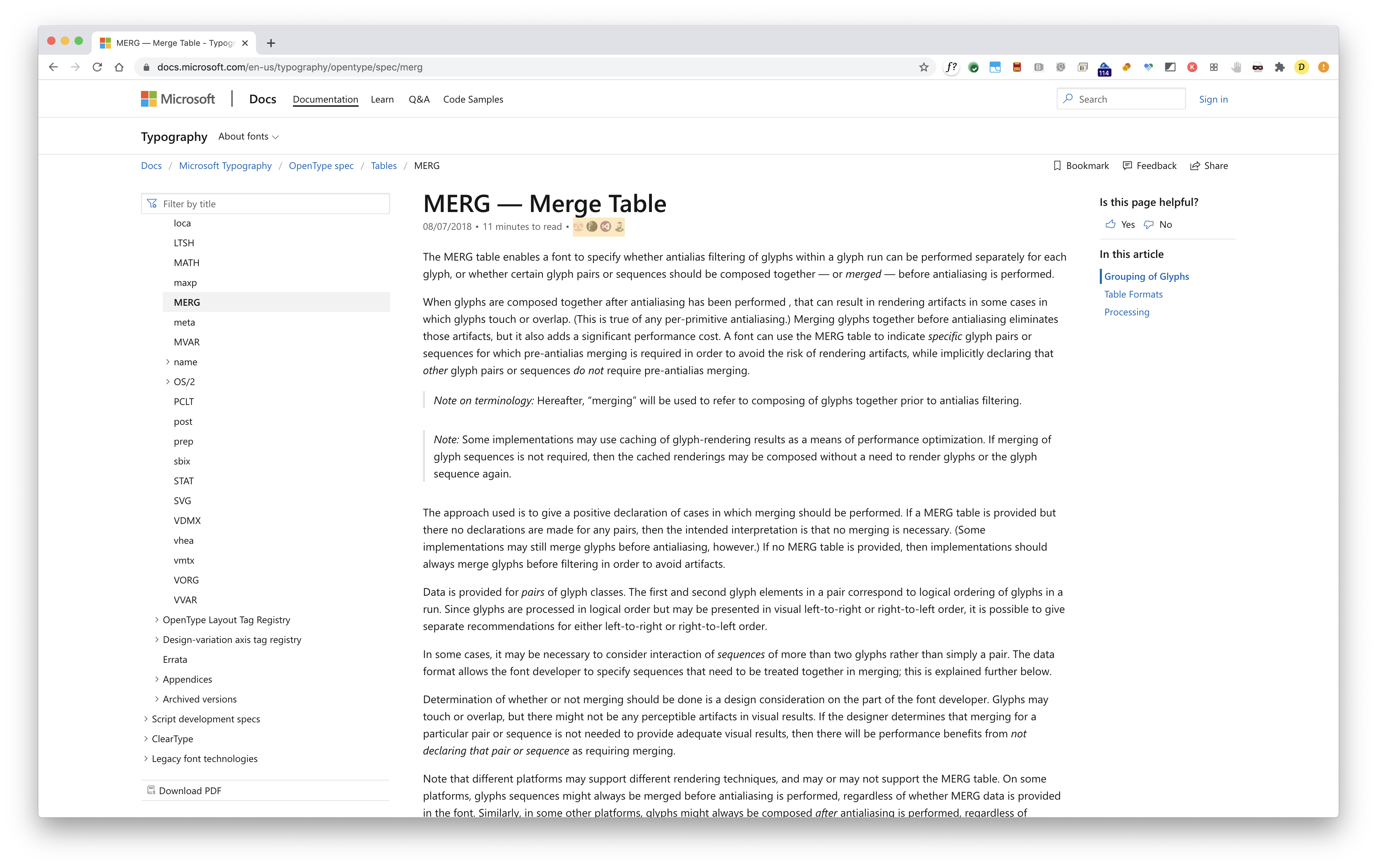 Remove inaccessible links · Issue #483 · MicrosoftDocs/typography-issues · GitHub