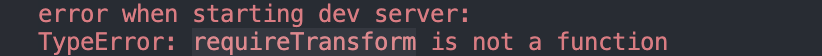 requireTransform is not a function · Issue #33 · WarrenJones/vite-plugin-require-transform · GitHub