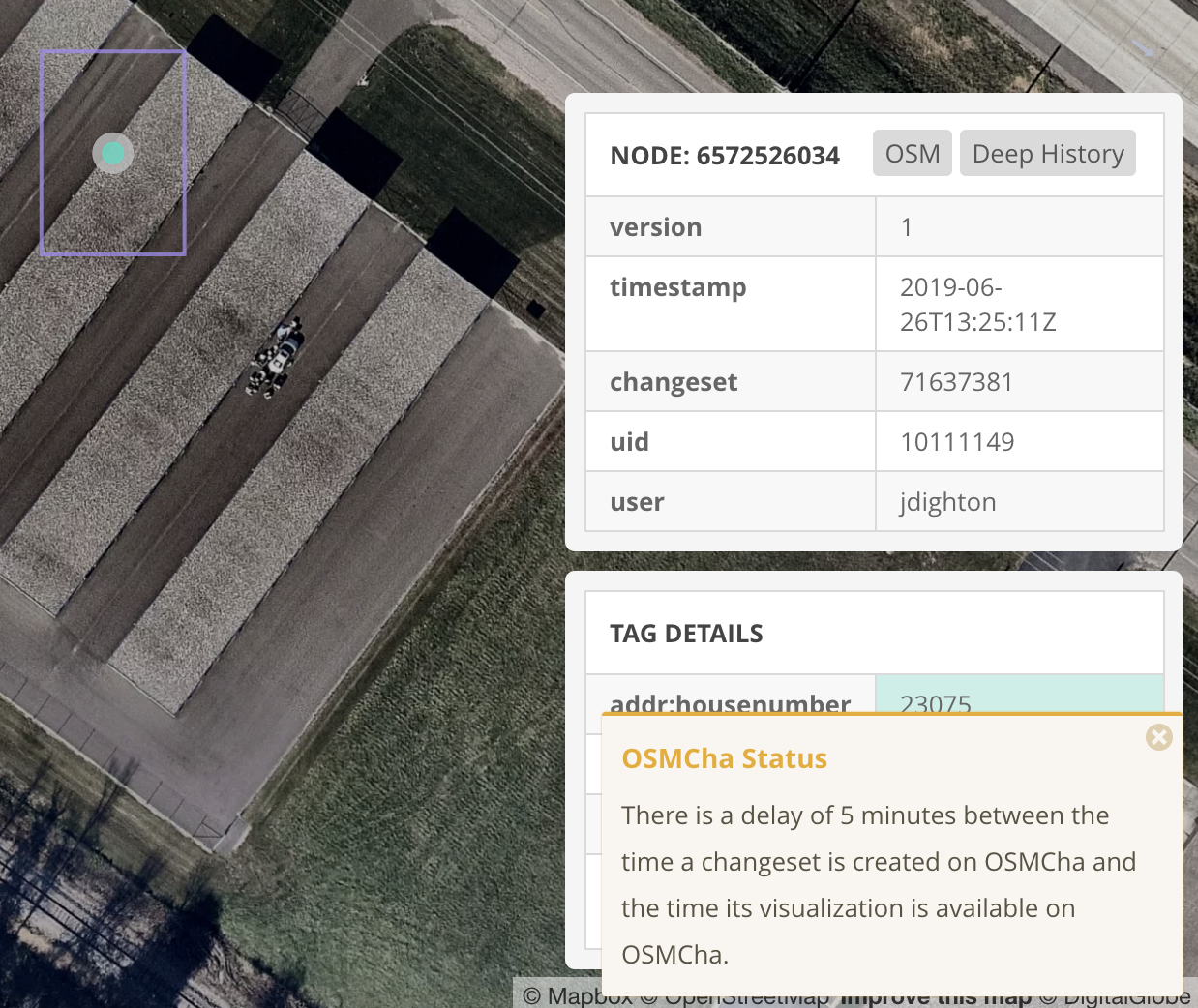 OSMCha status popup covers property diffs · Issue #367 · OSMCha/osmcha-frontend · GitHub