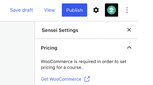 Create plugin sidebar component named 'Sensei Settings' for the edit course page. · Issue #6024 ...