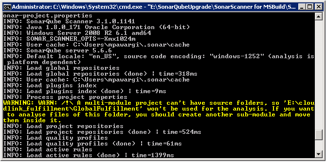 SonarScanner for MSBuild - A multi-project can't have source folder. · Issue #437 · microsoft ...