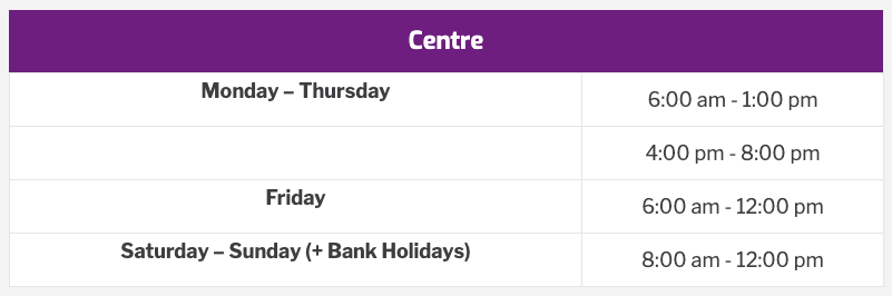 Document use of specialOpeningHoursSpecification · Issue #33 · openactive/developer ...