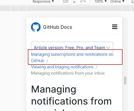 Breadcrumbs Are Not Displayed Correctly On Mobile · Issue 2248 · Githubdocs · Github 8069