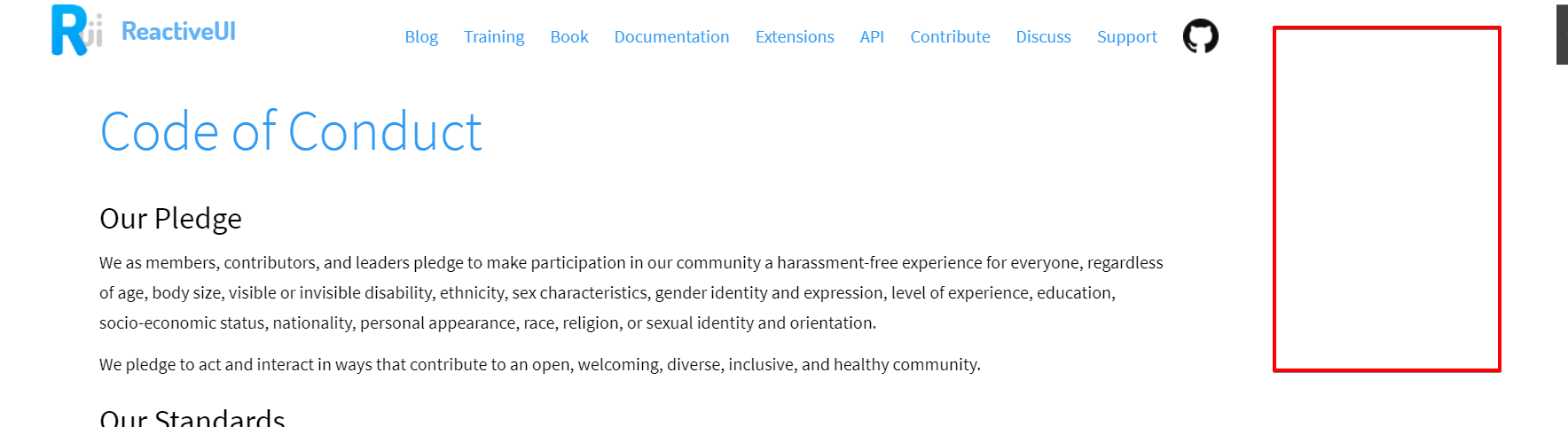feature: need to center content · Issue #549 · reactiveui/website · GitHub