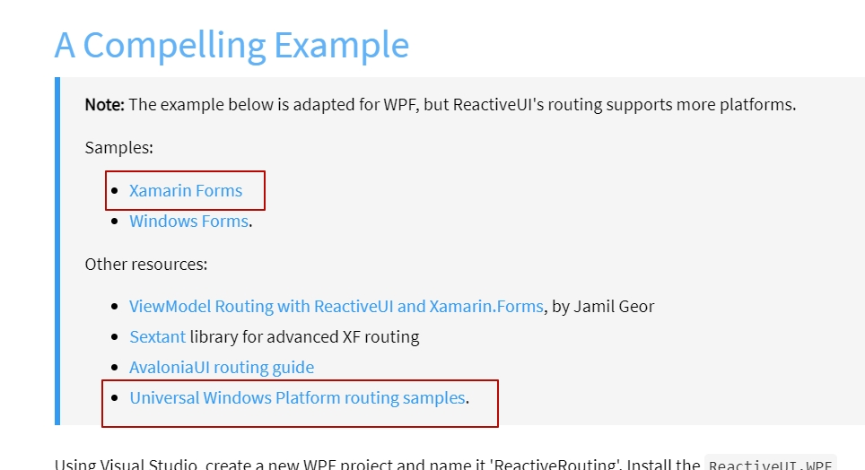 [BUG] broken links · Issue #621 · reactiveui/website · GitHub