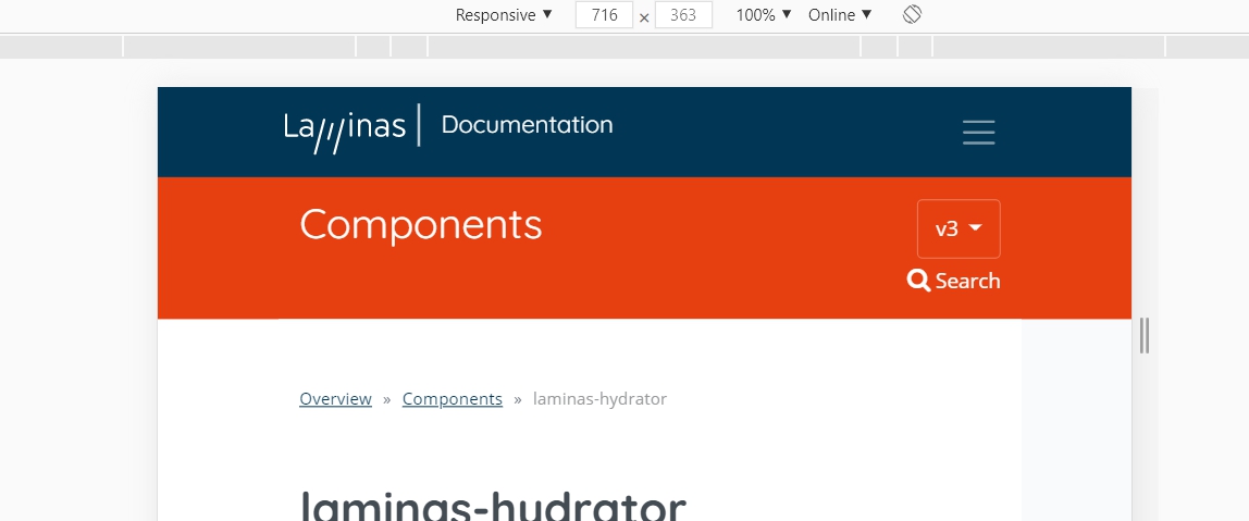 Versioning button is shifted · Issue #114 · laminas/laminas.github.io · GitHub