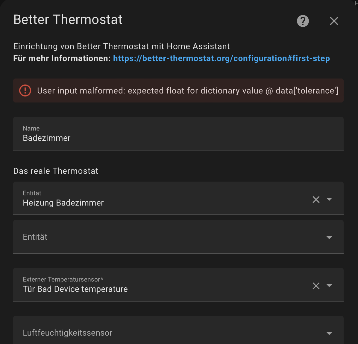 User input malformed: expected float for dictionary value @ data['tolerance'] · Issue #1107 ...