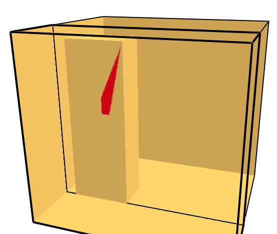 SMV - OBSTruction at mesh boundary - overlapping with VENT · Issue ...
