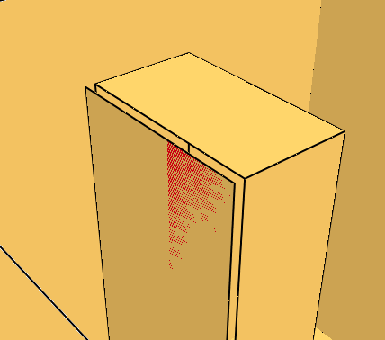 SMV - OBSTruction at mesh boundary - overlapping with VENT · Issue ...