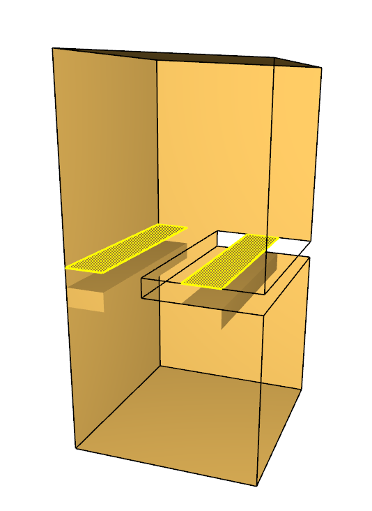 An OBSTruction is added at boundary near proximity of other mesh ...