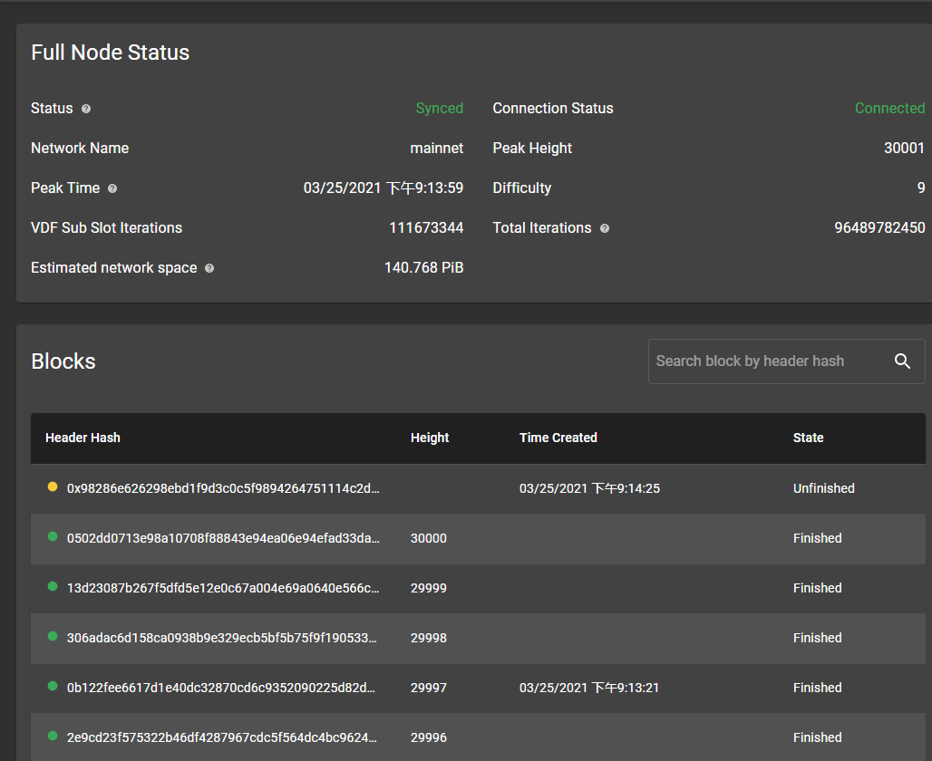 Windows synced but do not have any xch reward? · Issue #1503 · Chia-Network/chia-blockchain · GitHub