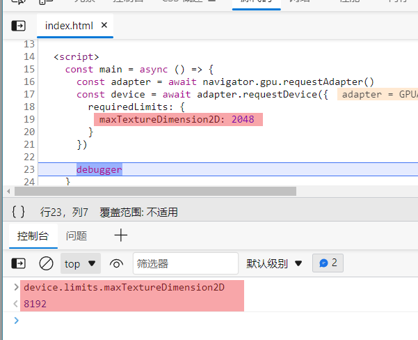 Requested Lower Limits Aren T Applied · Gpuweb Gpuweb · Discussion 2528 · Github