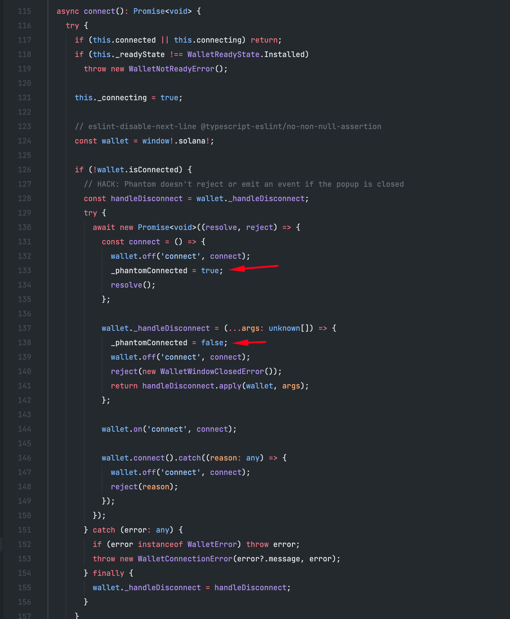 Cannot connect iOS Phantom Wallet app · Issue #8 · lorisleiva/solana-wallets-vue · GitHub