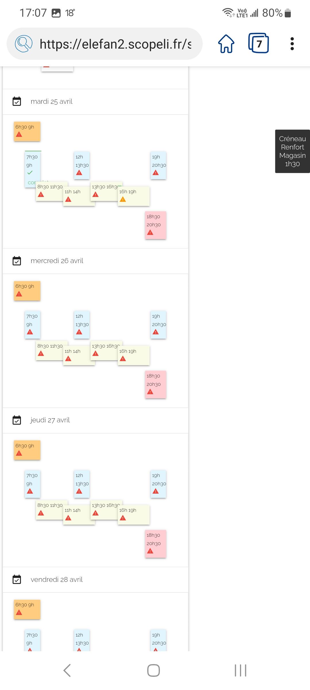 Affichage mobile : petit bug lors de changement d'orientation · Issue #865 · elefan-grenoble ...