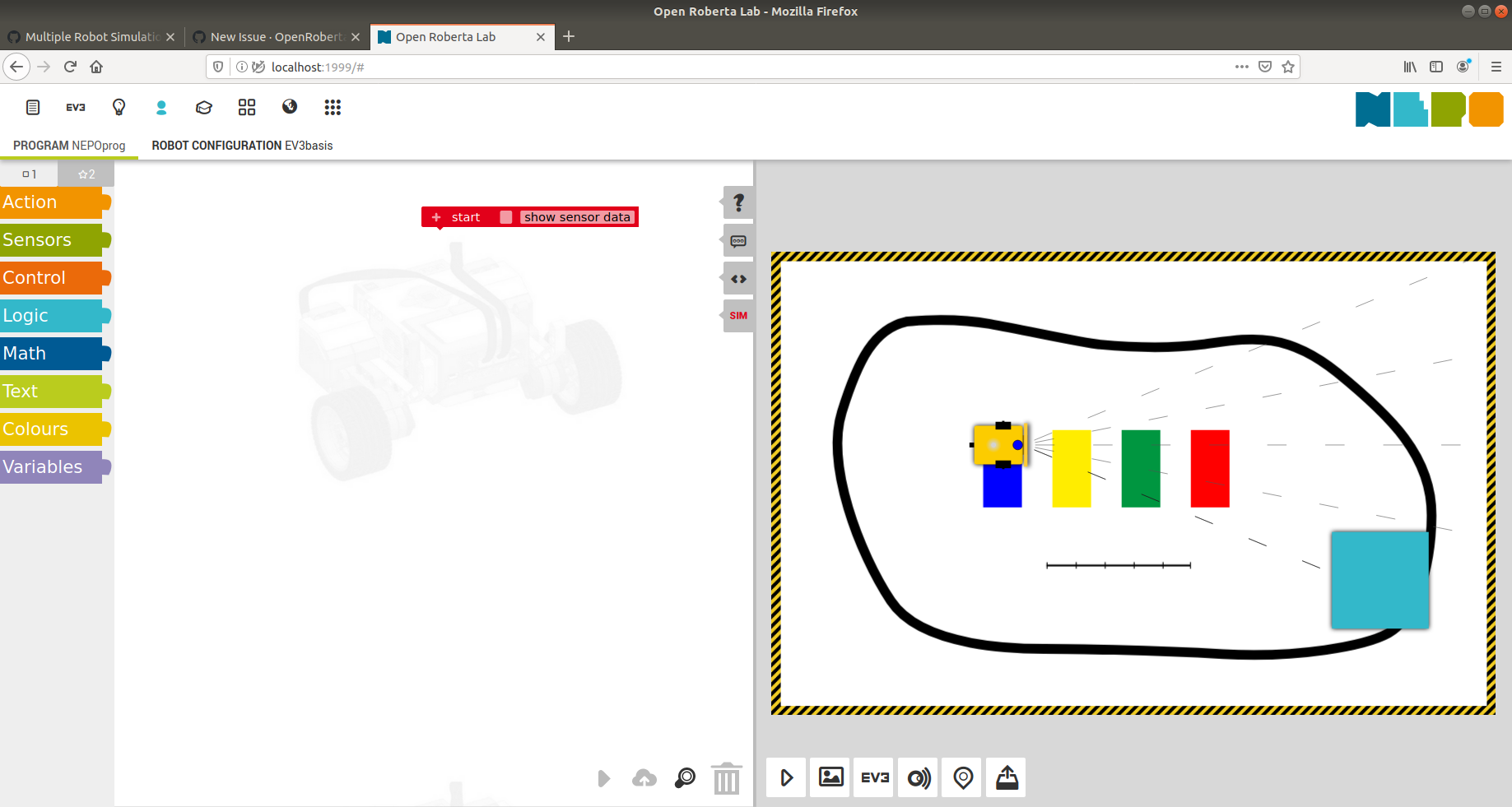 Multiple Robot Simulation : Open/Close Simulation, deselects all programs · Issue #787 ...
