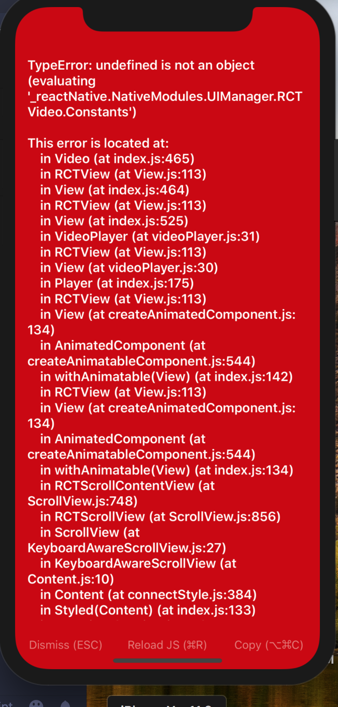 Videos not playing · Issue #91 · TheWidlarzGroup/react-native-video-player · GitHub