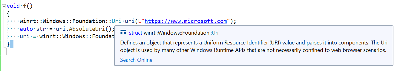 Improve intellisense documentation experience for parity with C# and C++/CX · Issue #933 ...