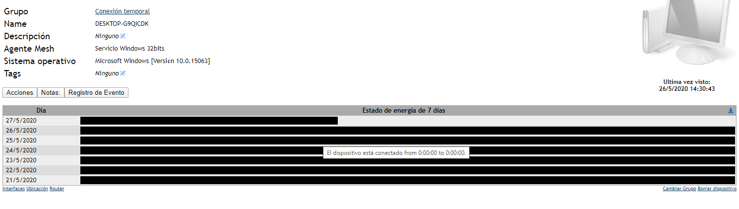 Energy state and list see computer · Issue #1378 · Ylianst/MeshCentral · GitHub
