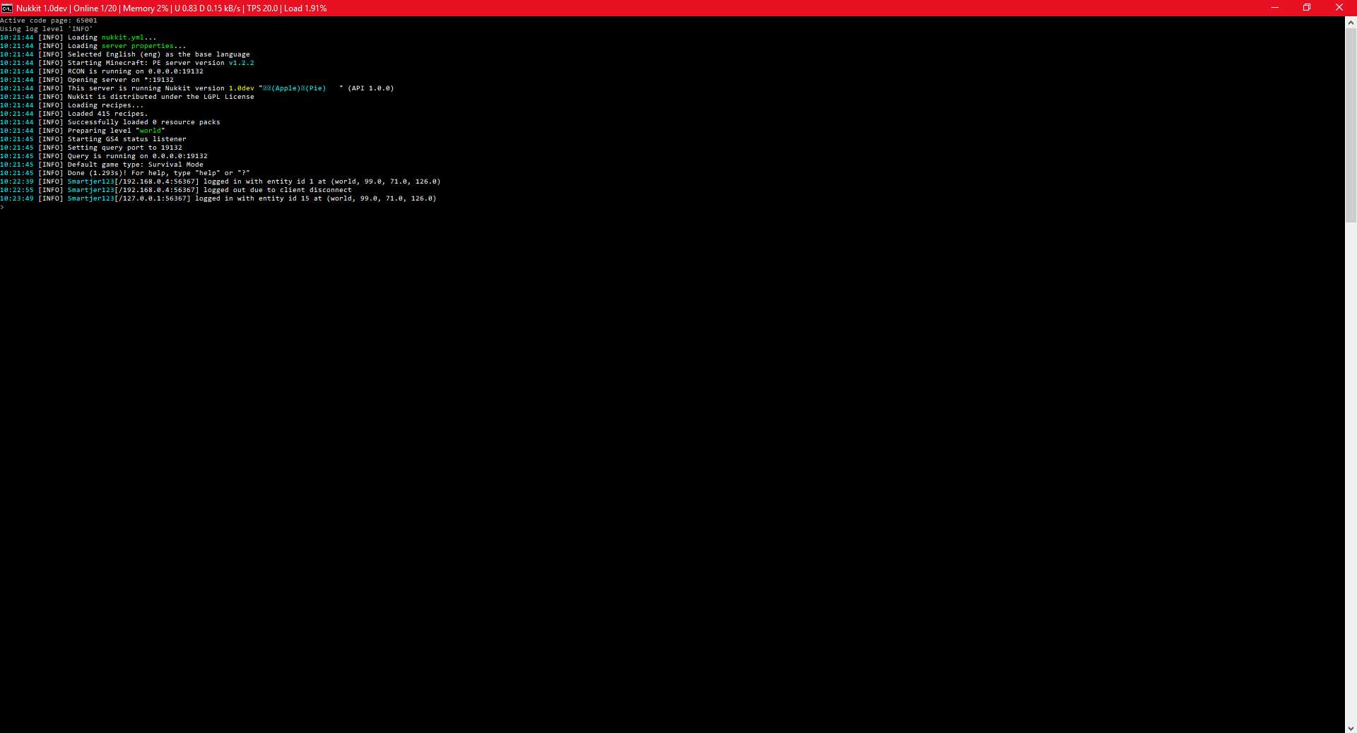 Nukkit 1.2 does not let me join · Issue #1928 · Nukkit/Nukkit · GitHub