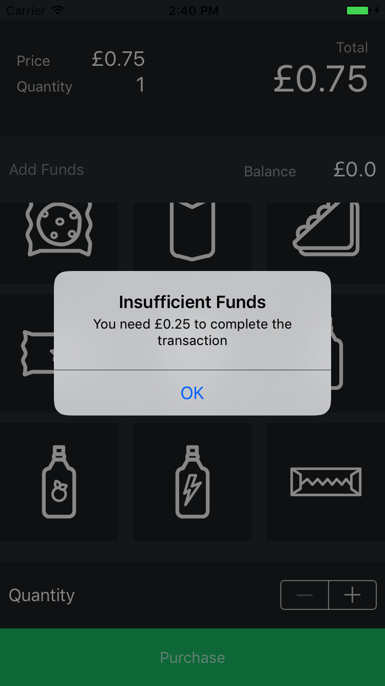 GitHub - Shayan-R94/Vending-Machine-Simulator-for-iOS: iOS app built to ...