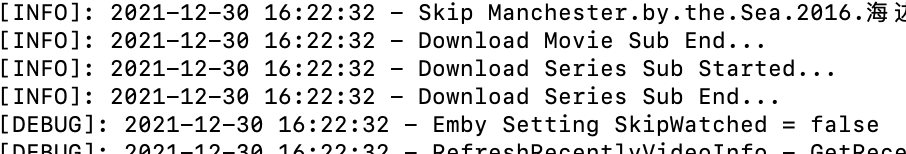 电影的字幕可以下载，但是电视的就直接跳过了，好奇怪 · Issue #137 · ChineseSubFinder/ChineseSubFinder · GitHub