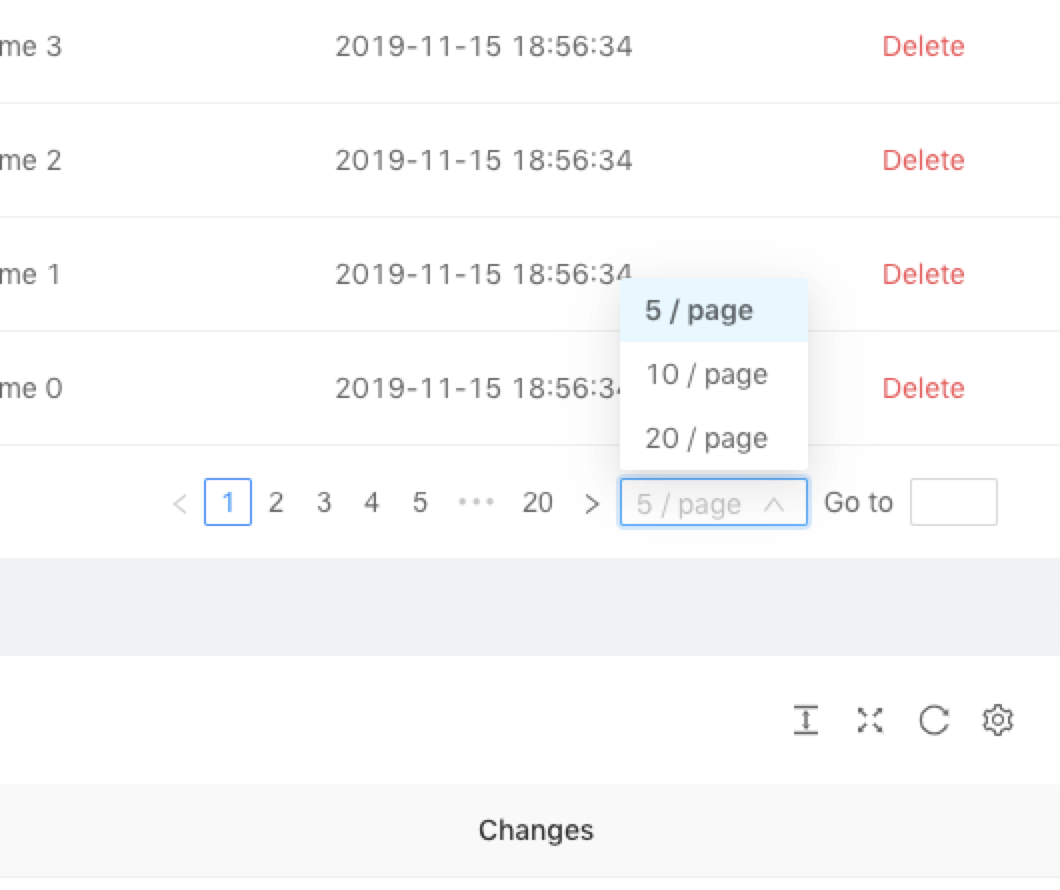 🧐[问题]ProTable的分页器的下拉选择显示不全 · Issue #6096 · ant-design/ant-design-pro · GitHub
