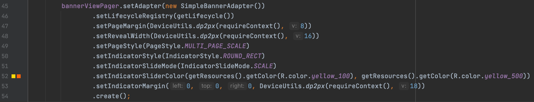 setIndicatorSlideMode为IndicatorSlideMode.SCALE时不显示checked的颜色 · Issue #206 · zhpanvip ...