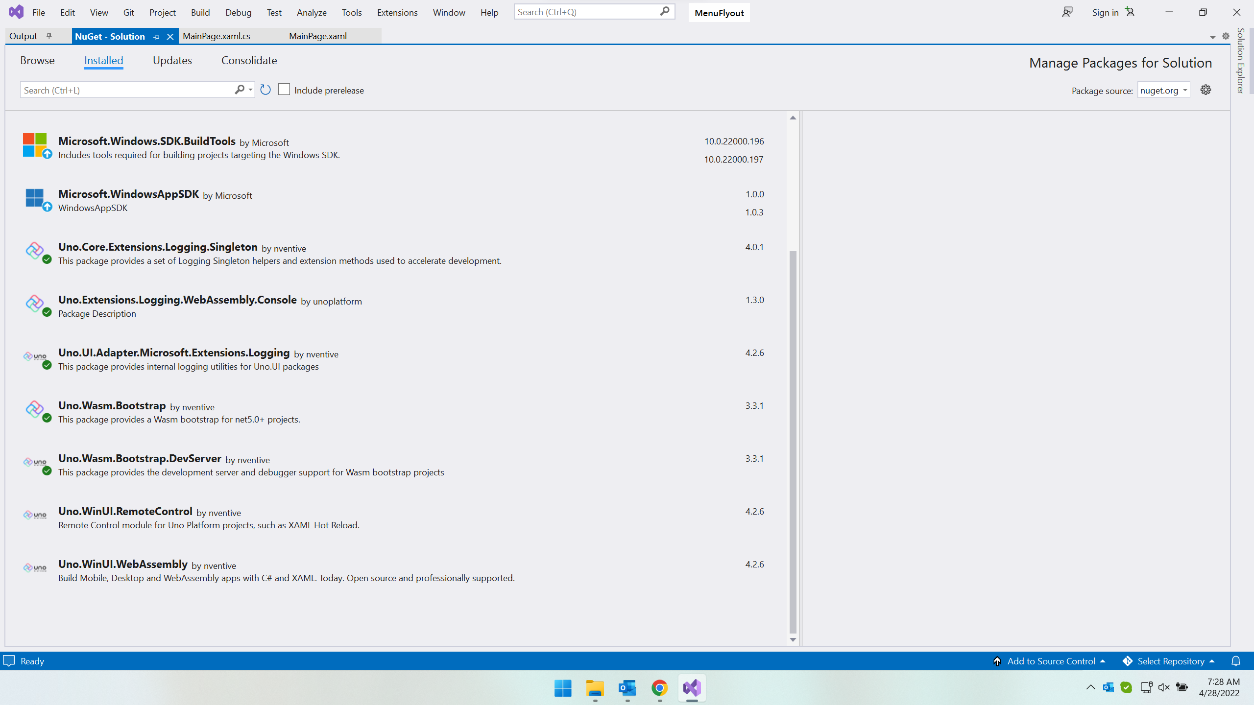 [WASM] `MenuFlyout` not working correctly · Issue #8372 · unoplatform/uno · GitHub