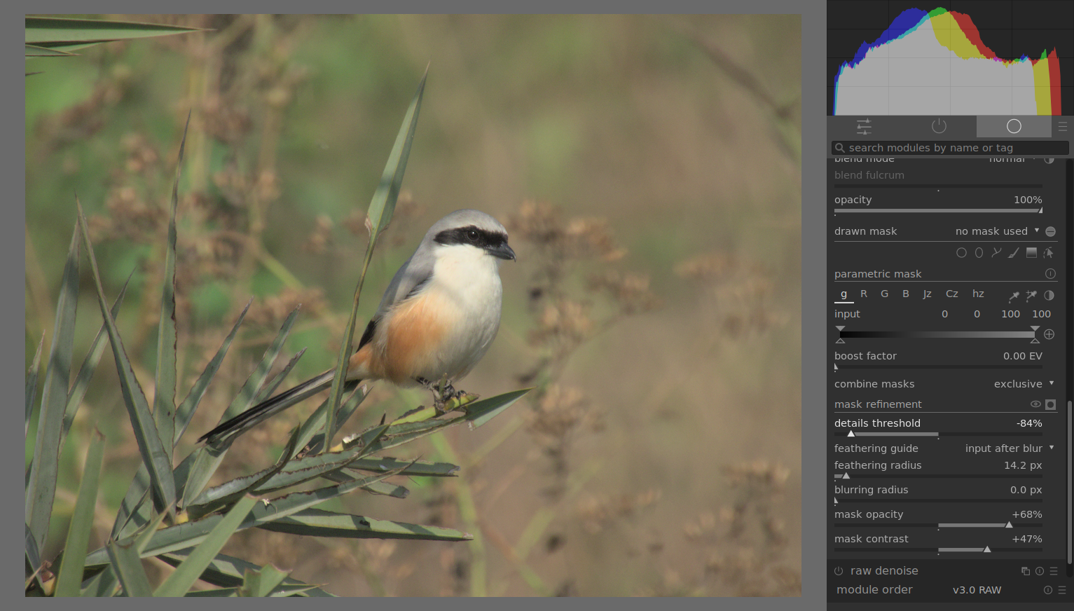 [Feature Request] Contrast Equalizer (+optional curve) for masks ...