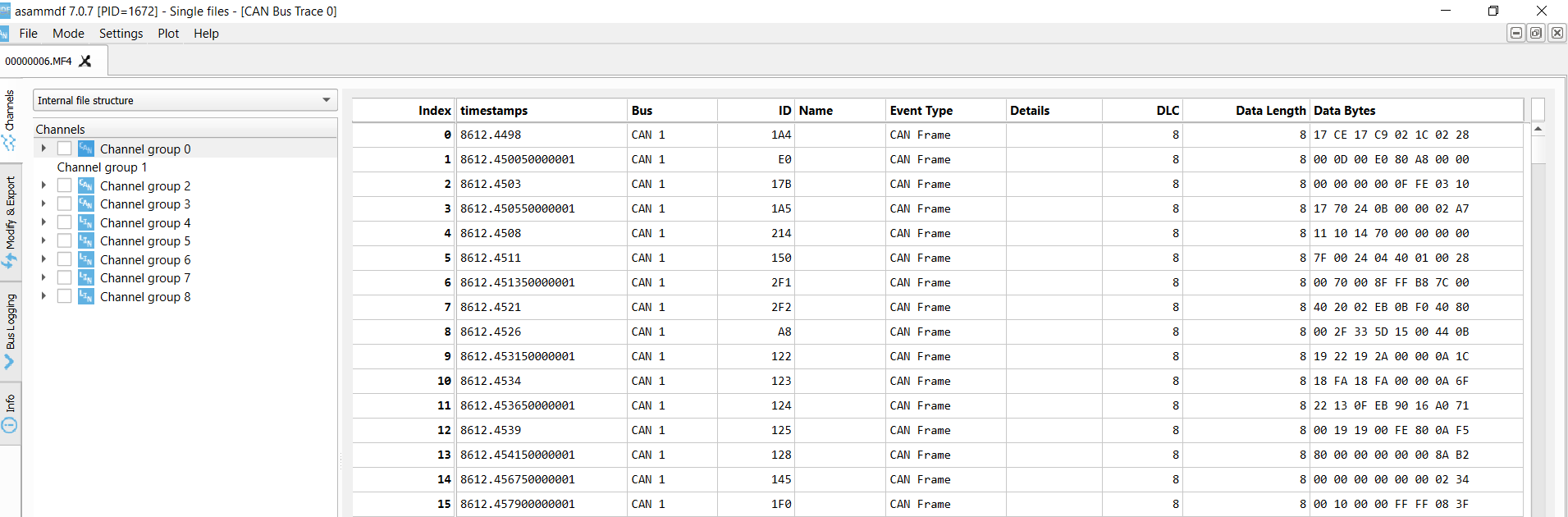 Asammdf 'CAN bus trace' missing certain columns · Issue #753 ...