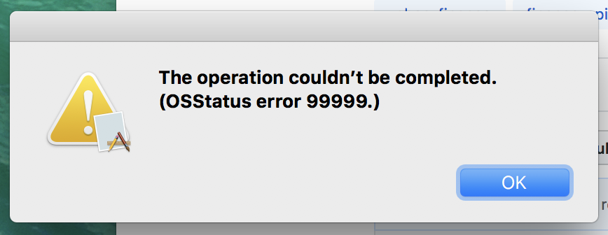 Octave.app won't launch: "The operation couldn't be completed. (OSStatus error 99999.)" · Issue ...