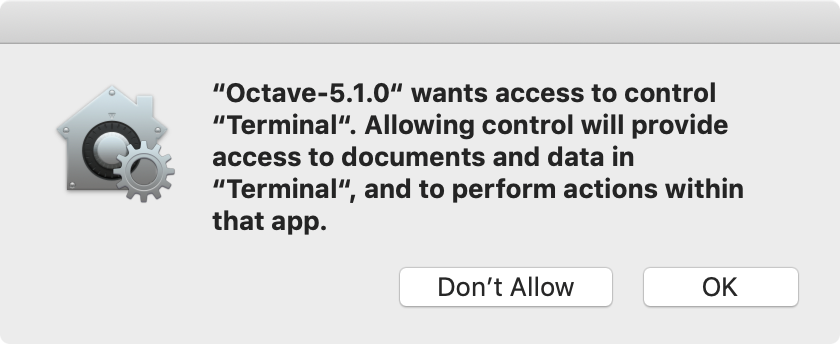 Octave 5.1.0 or 5.2.0 · Issue #120 · octave-app/octave-app · GitHub
