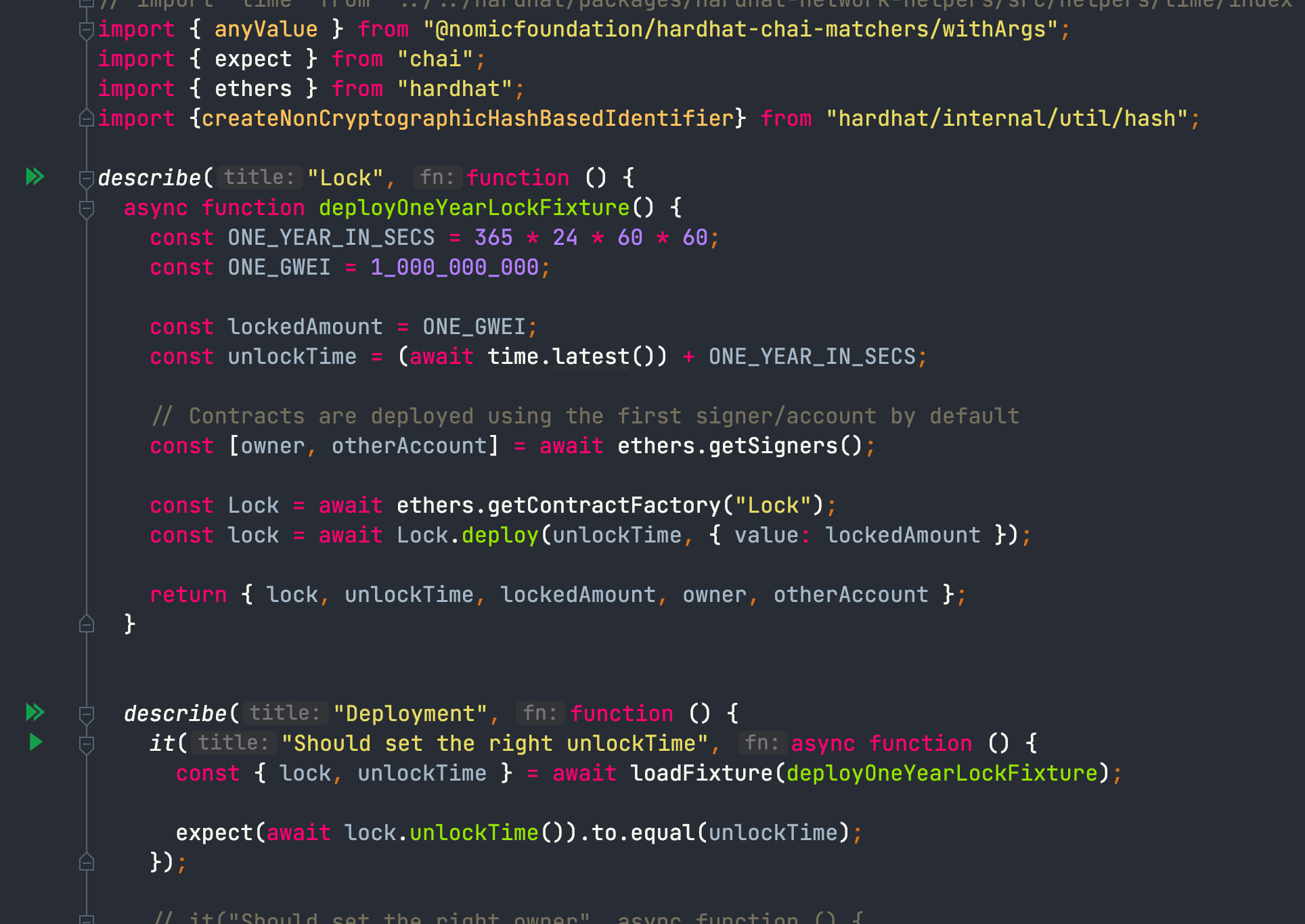 OnlyHardhatNetworkError: This helper can only be used with Hardhat Network. You are connected to ...