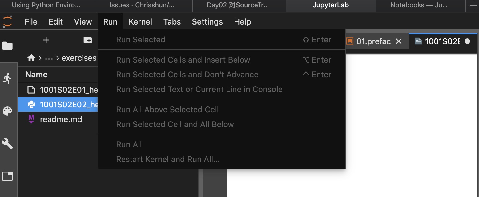 Day02 在Jupyter lab中无法运行hello world程序 · Issue #3772 · selfteaching ...