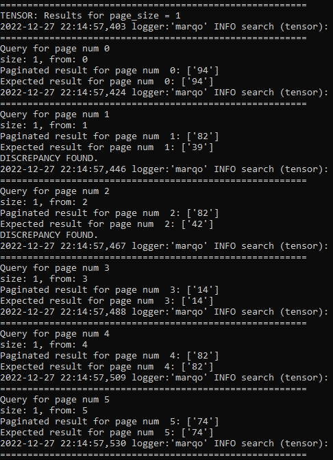 [BUG] Pagination inconsistency with KNN (from and size parameters) · Issue #698 · opensearch ...