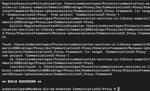 ProxyLibs Xamarin iOS · Issue #16 · Azure-Samples/communication-services-ui-library-xamarin · GitHub