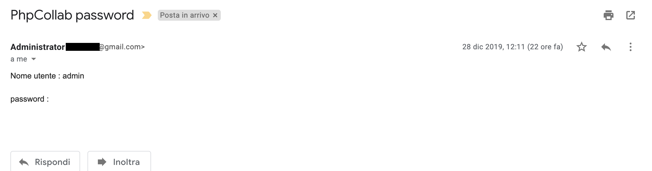 password reset doesn't send new password · Issue #45 · phpcollab/phpcollab · GitHub