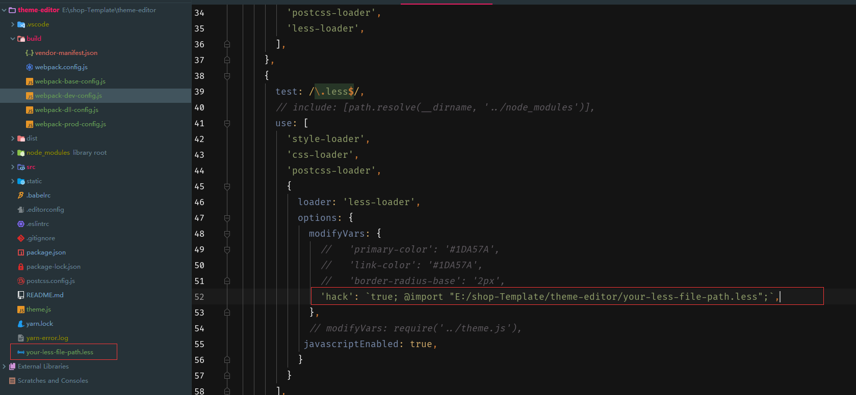 使用webpack4.x 定制主题报错 · Issue #18739 · ant-design/ant-design · GitHub