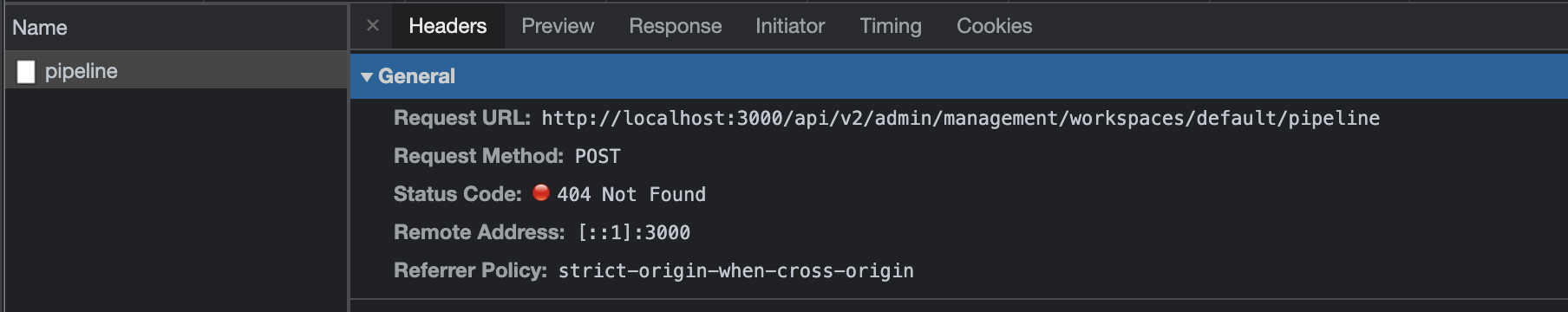 Pipeline stage edit endpoint returns 404 · Issue #1450 · botpress/v12 · GitHub