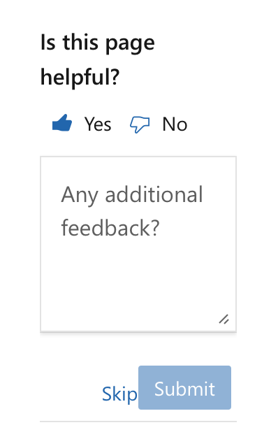 Skip Button On Feedback Box Out Of Alignment · Issue 4584 · Dotnetdotnet Api Docs · Github 