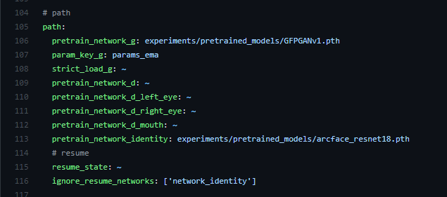 Pre trained models for transfer learning · Issue #68 · TencentARC/GFPGAN · GitHub