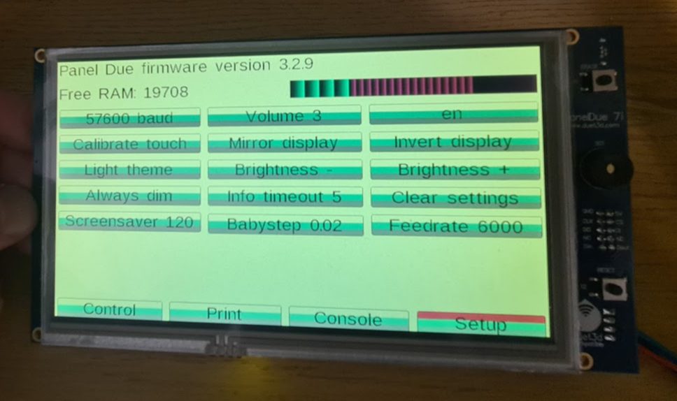 PanelDue 7I colour issue · Issue #93 · Duet3D/PanelDueFirmware · GitHub
