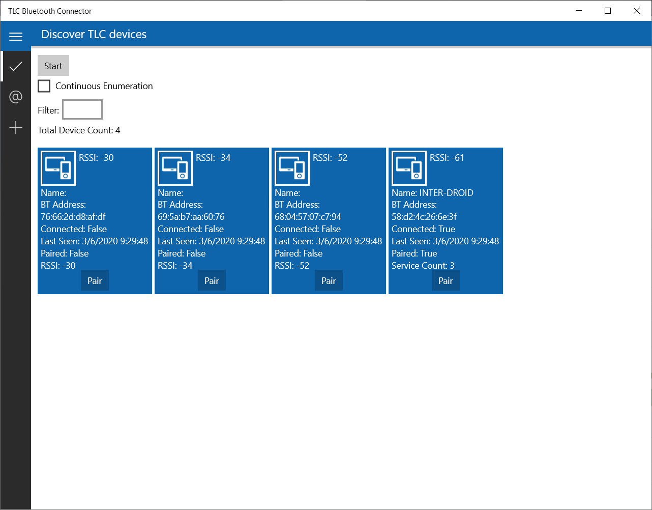 GitHub - ComandoBurrito/TLC-BLE-center-device: A Windows UWP GATT Server that works as Bluetooth ...