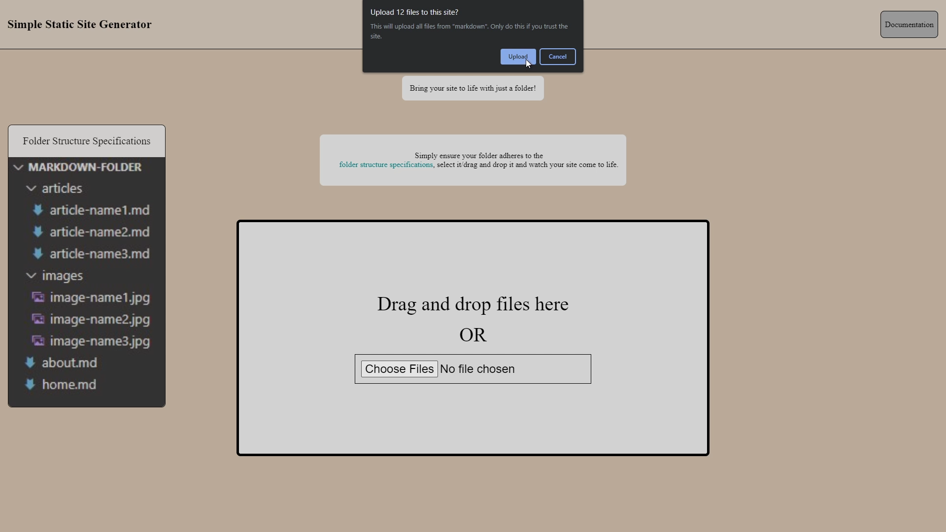 GitHub - Ace1012/simple-static-site-generator