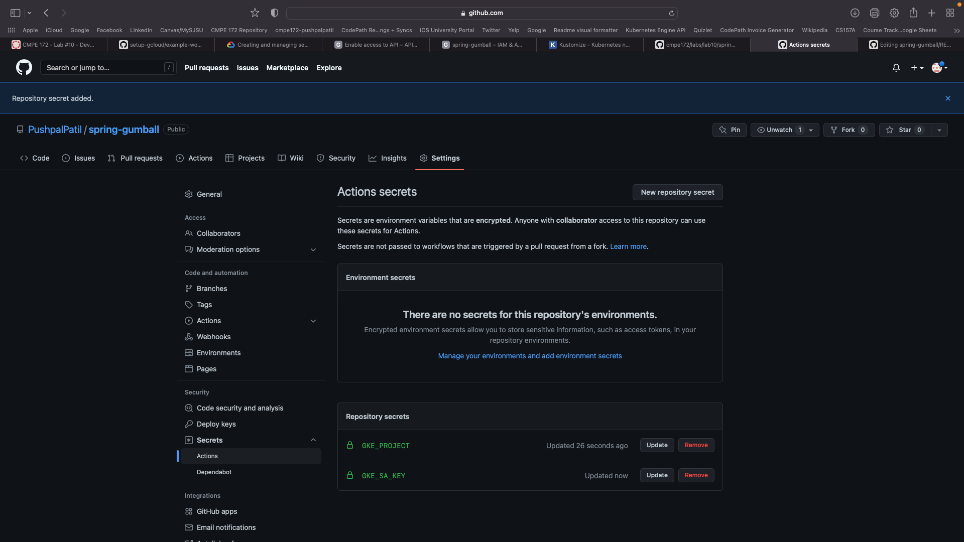 GitHub - PushpalPatil/spring-gumball: lab10